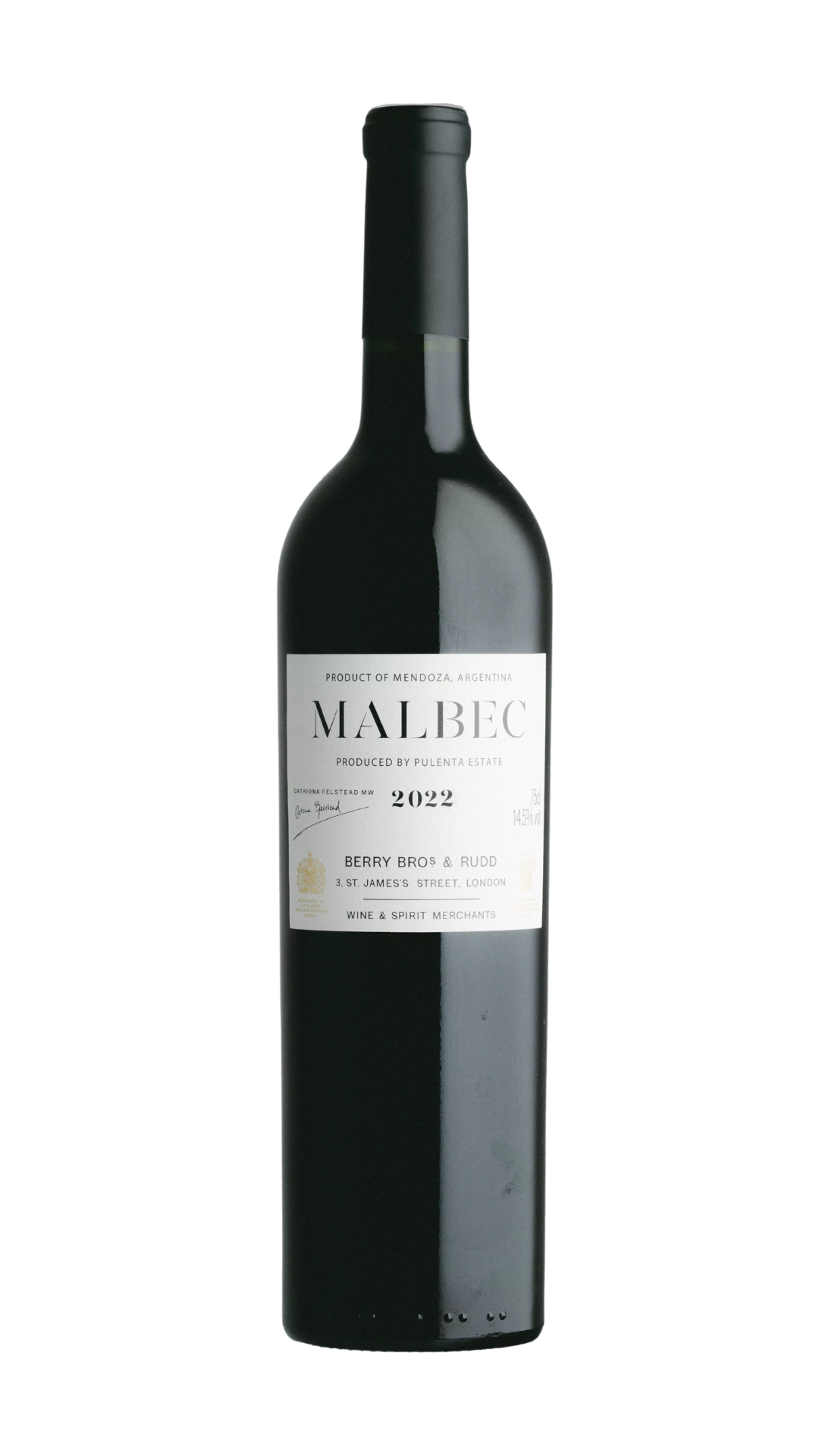 2022 Berry Bros. & Rudd ARGENTINIAN MALBEC by Pulenta | Estate Wine